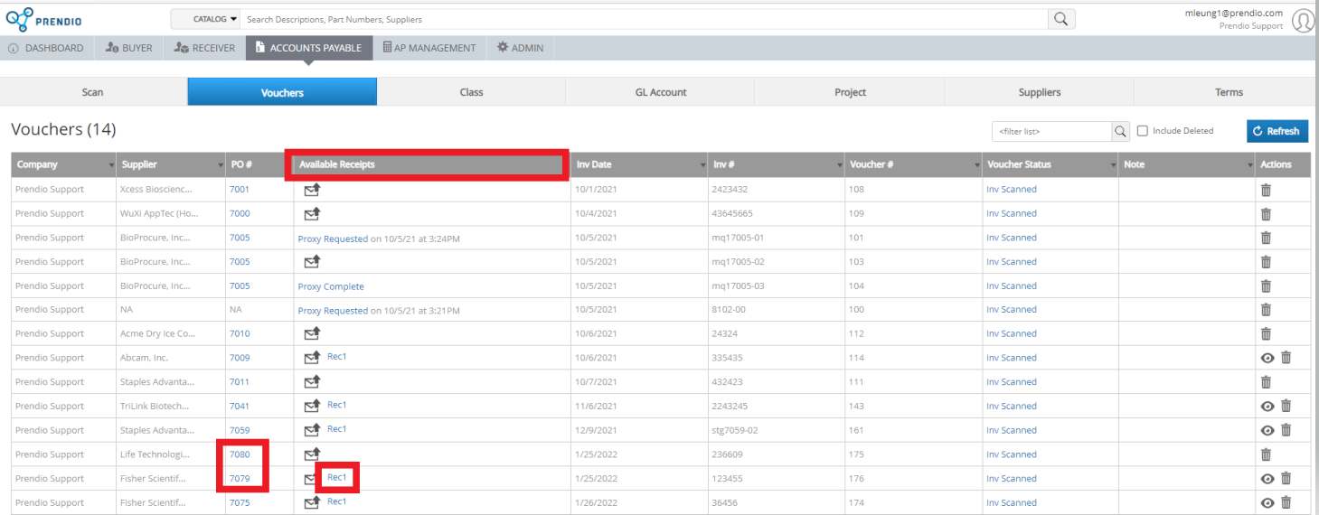 Understanding Missing Packing Slip Proxy Requests
